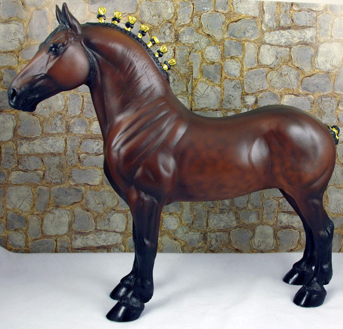 Dapple Bay Percheron | StoneHorseRef