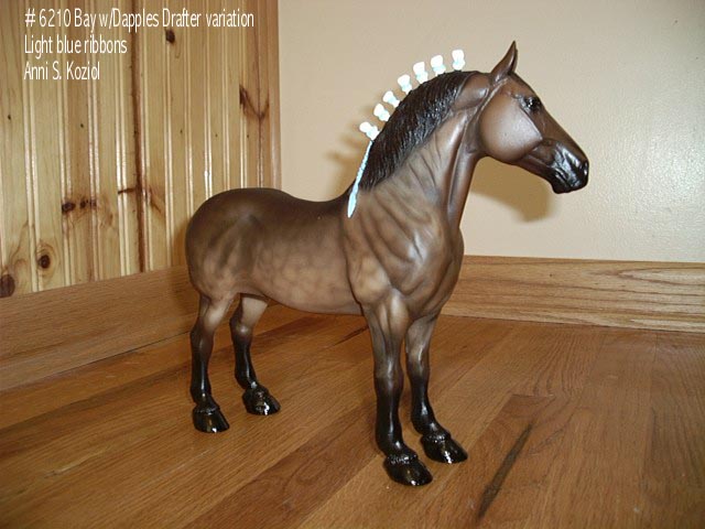 Dapple Bay Percheron Pre-Production | StoneHorseRef
