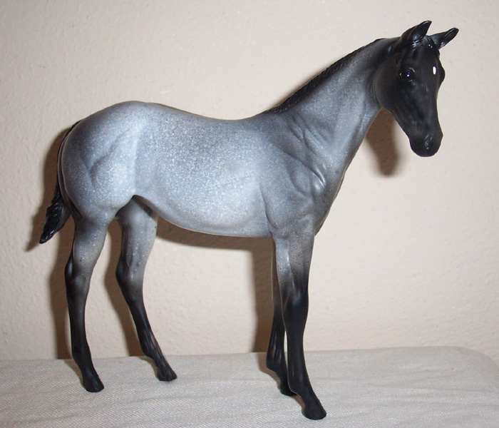 Blue Roan Weanling | StoneHorseRef
