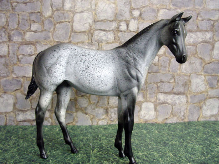 Blue Roan Weanling | StoneHorseRef