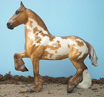 Dun Paint Clydesdale | StoneHorseRef
