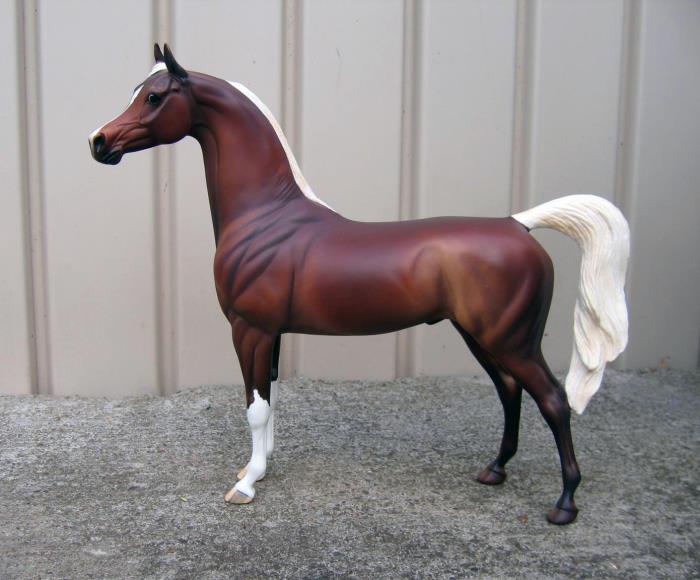 DAH Standard Sorrel with Flaxen Mane & Tail | StoneHorseRef