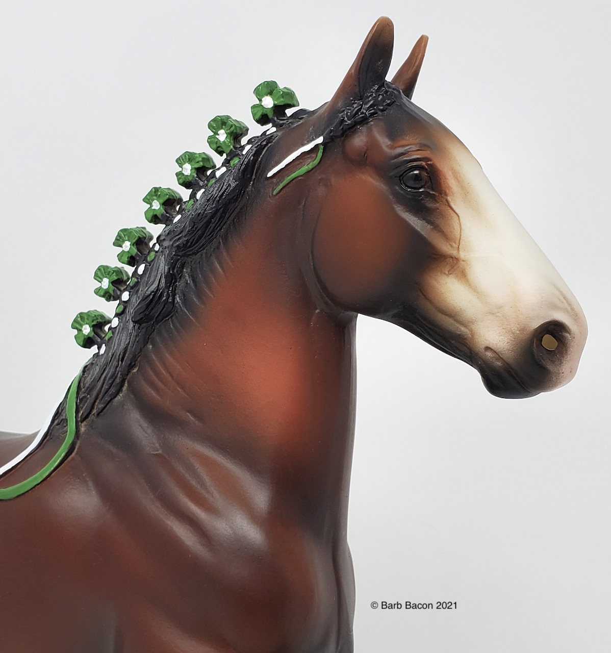 Dapple Brown/Dark Bay Clydesdale | StoneHorseRef