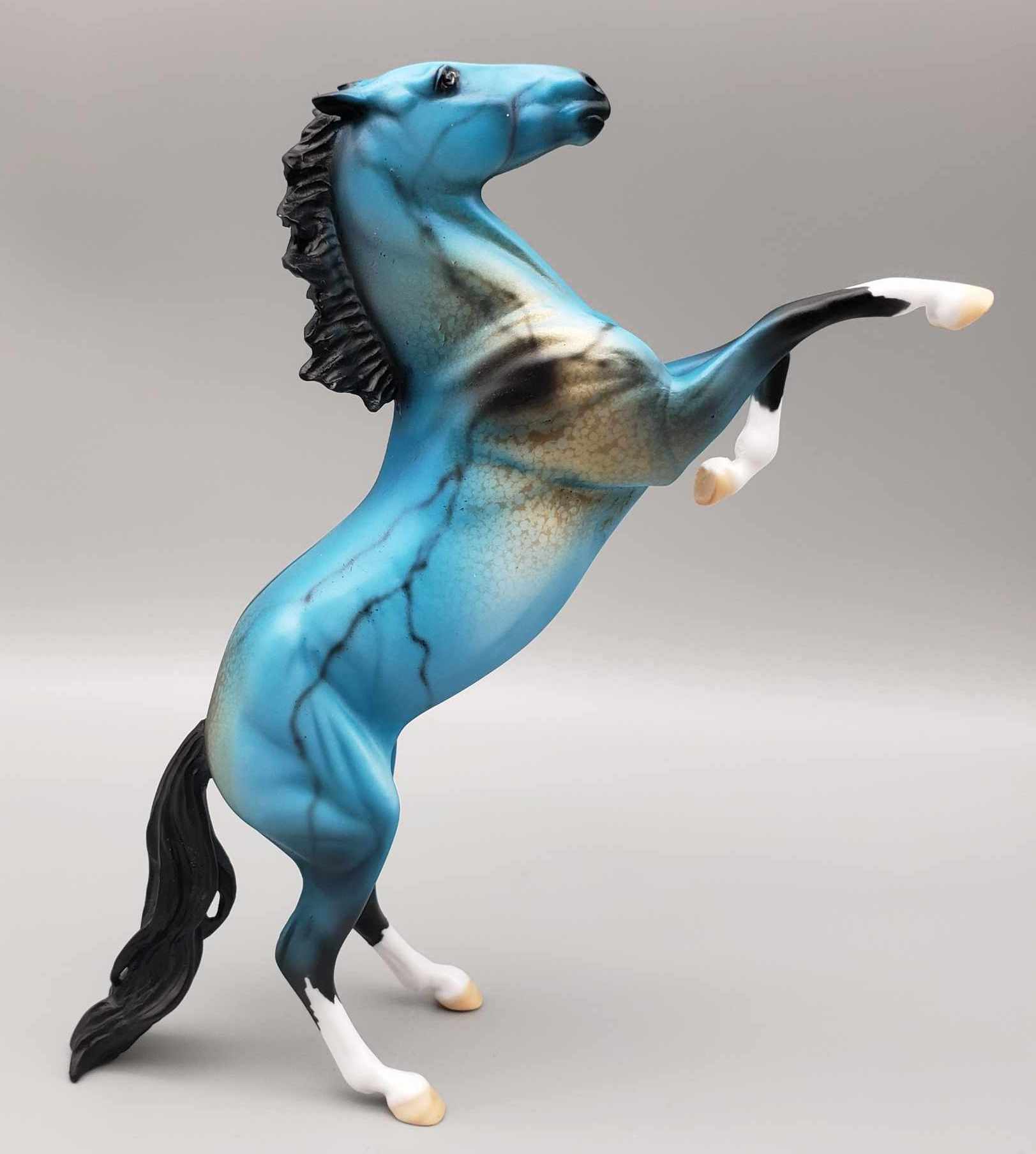 Turquoise: Rearing Pebble - Caiu | StoneHorseRef