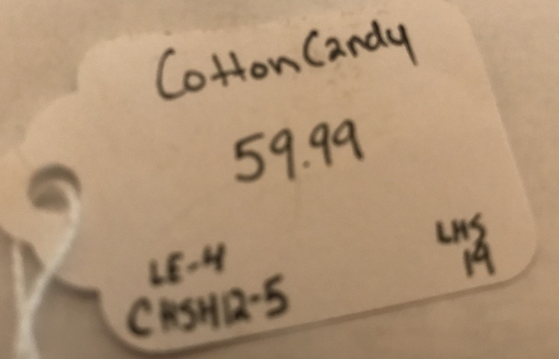 Cotton Candy - Stock Chip | StoneHorseRef